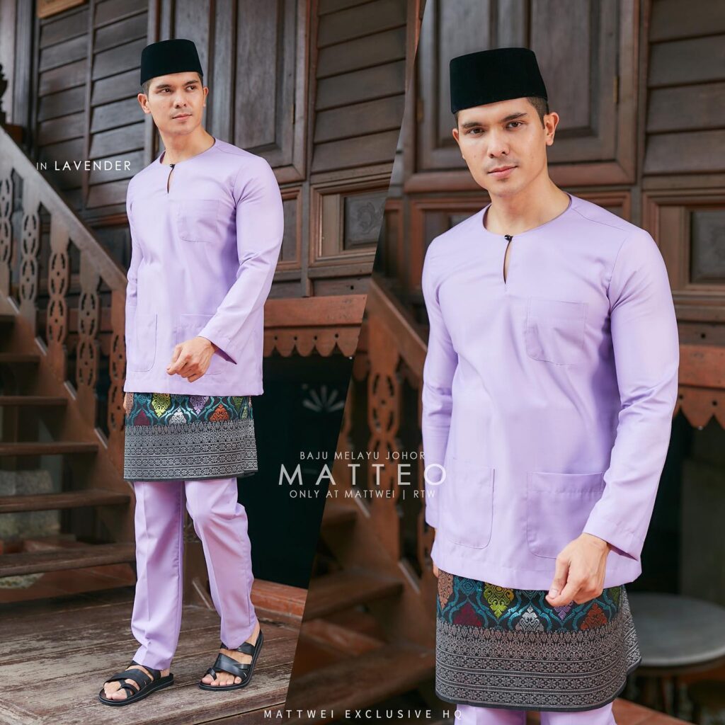 Explore the Different Styles of Songkok with Baju Melayu Johor